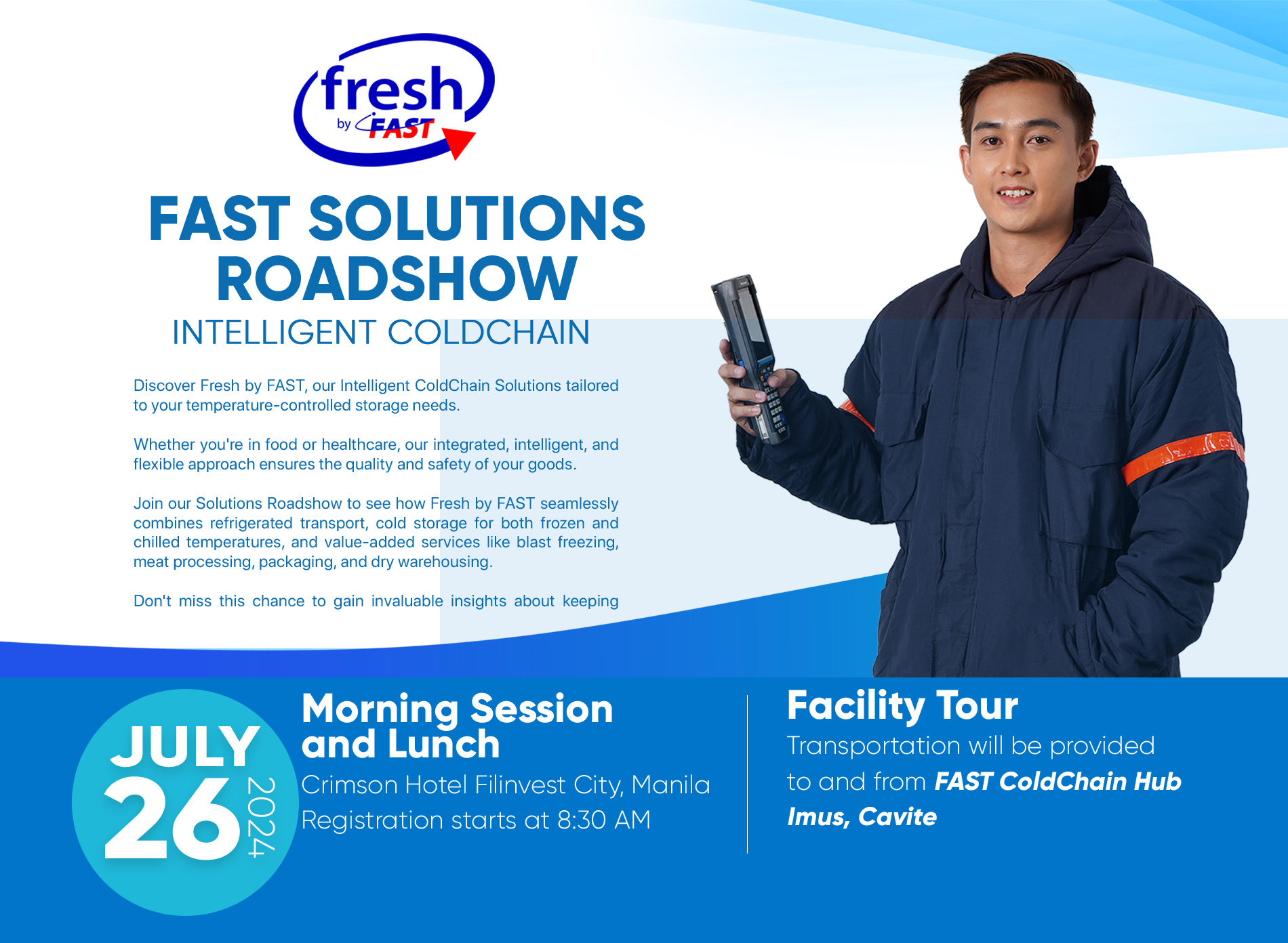 FAST Solutions Roadshow Intelligent Coldchain - FAST Logistics Group